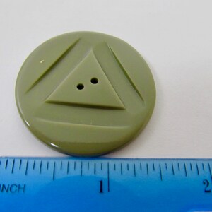 Vintage Lot of Olive Green Plastic Buttons Craft Supplies Green Buttons ...