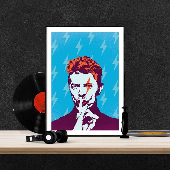 David Bowie Poster - Etsy