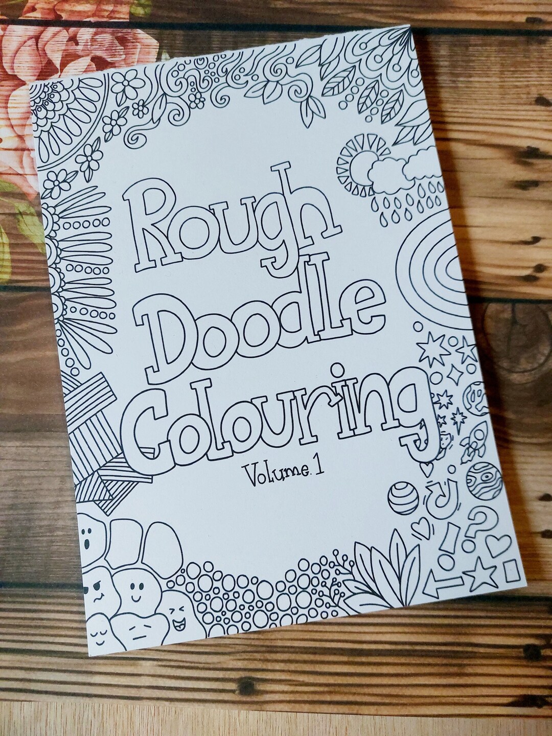 Handmade Doodle Colouring Book: Fun, Relaxing Designs for All Ages - Etsy