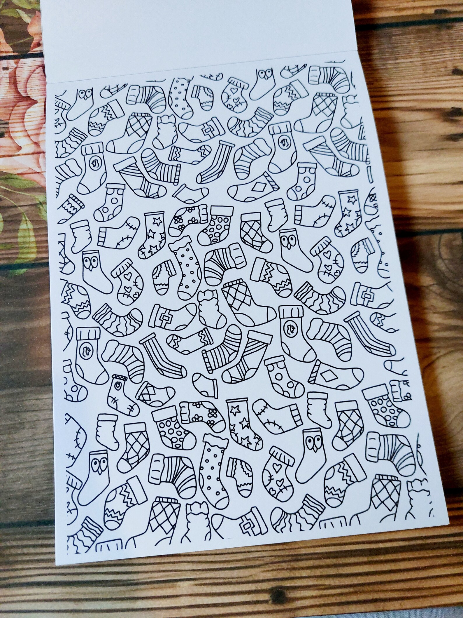 Larger Print Rough Doodle Colouring Book. Fun Colouring Pages for ...