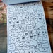 Larger Print Rough Doodle Colouring Book. Fun Colouring Pages for ...