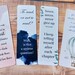 Illustrated Bookmarks. With Quotes and Sayings. Fab Gift or for ...