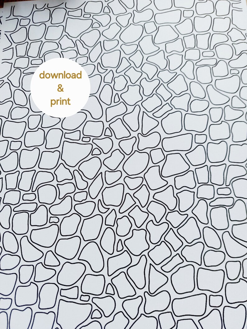 Rough Doodle Colouring Pages for Adults / Children. Download and Print ...