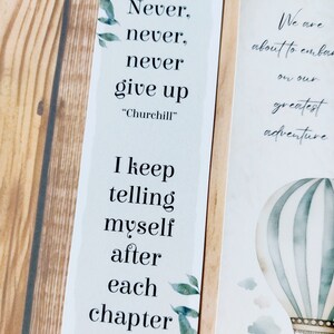 Illustrated Bookmarks. With Quotes and Sayings. Fab Gift or for ...