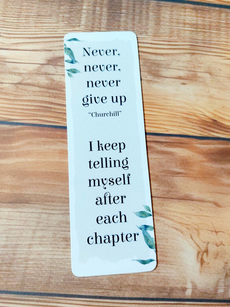Illustrated Bookmarks. With Quotes and Sayings. Fab Gift or for ...