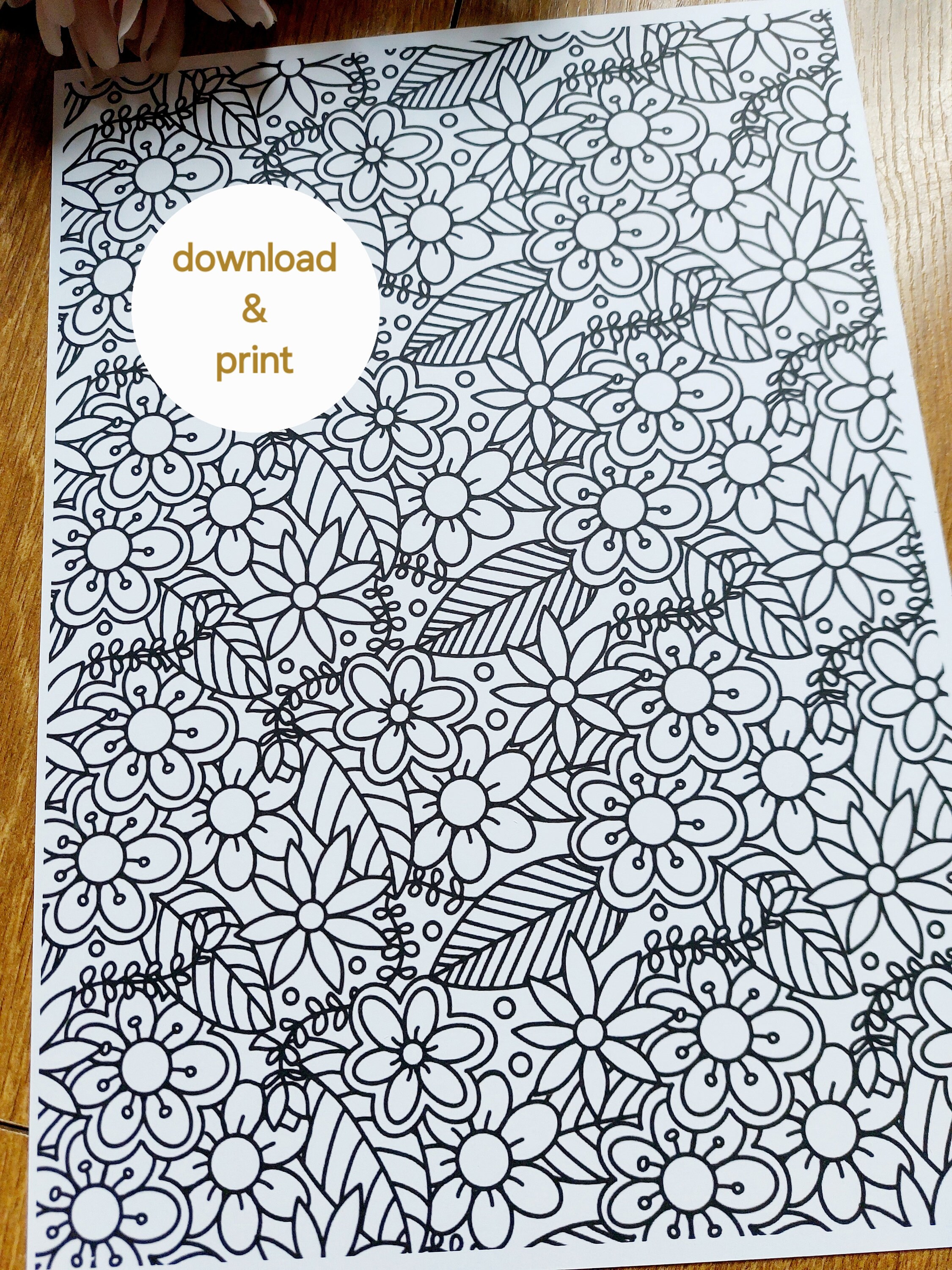 Rough Doodle Colouring Pages for Adults / Children. Download and Print ...