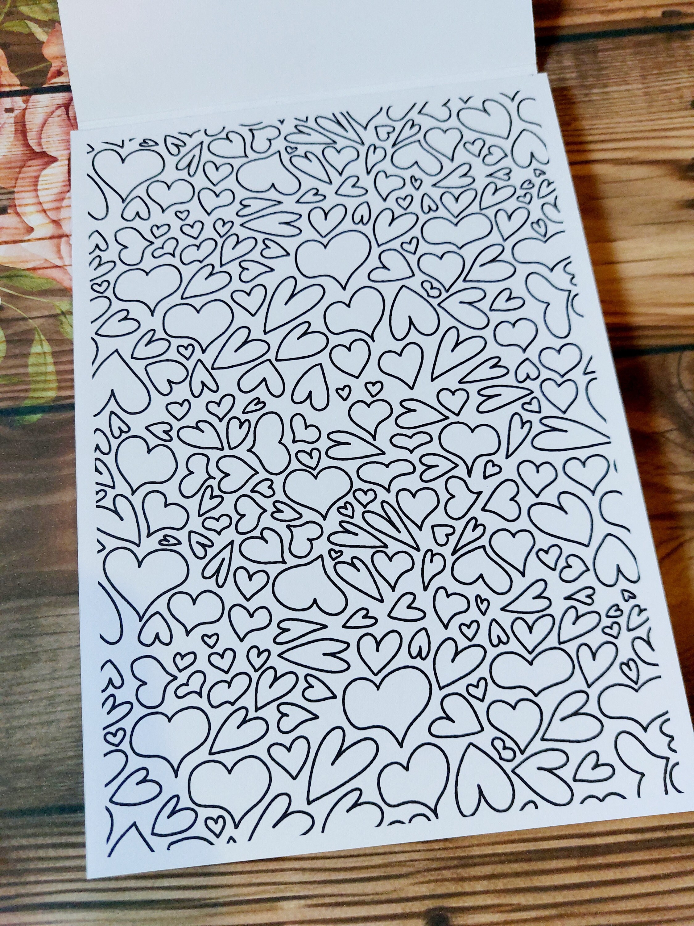 Larger Print Rough Doodle Colouring Book. Fun Colouring Pages for ...