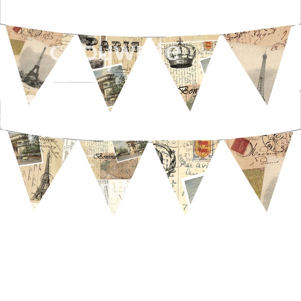Vintage Bunting - Etsy