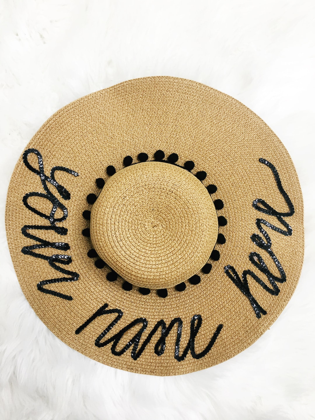 Custom Sun Hat: Personalized Beach or Bachelorette Party Hat - Etsy