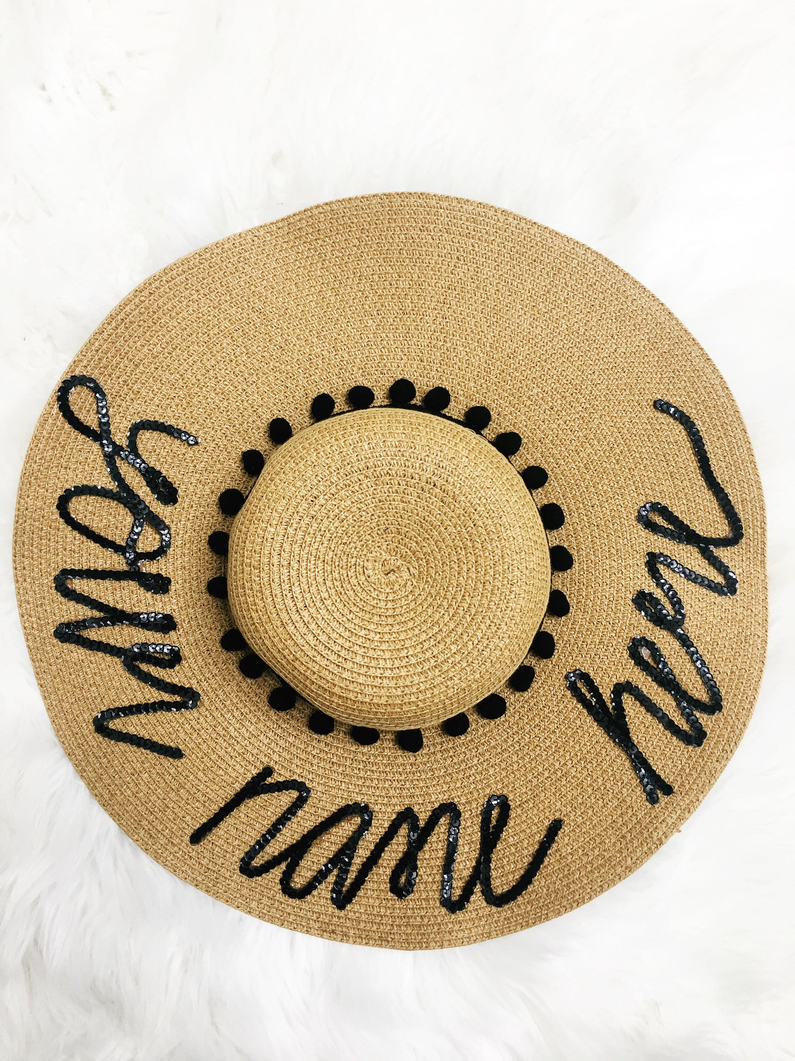Custom Sun Hat Sun Hat-beach Hat Boho Hat Personalized - Etsy