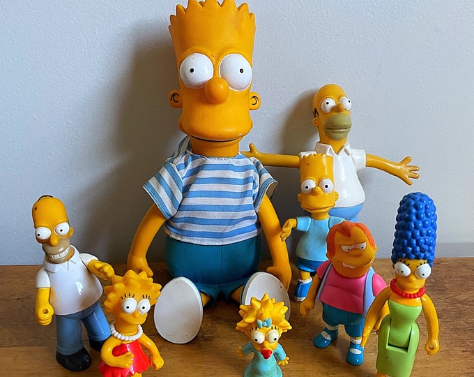 Vintage the Simpsons Toy Collection 1990's Action Figurines and Doll ...