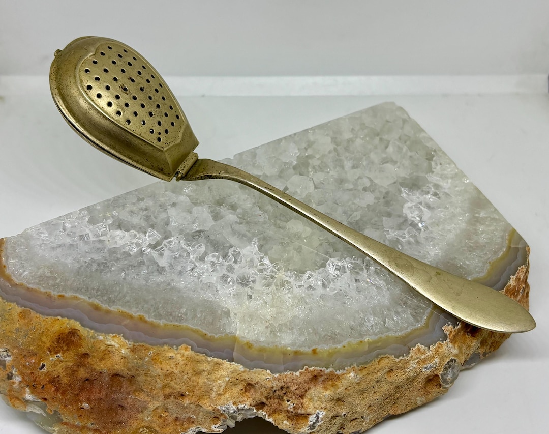 Vintage Tea Strainer Spoon - Signed EPNS, Loose Tea Infuser, Elegant ...