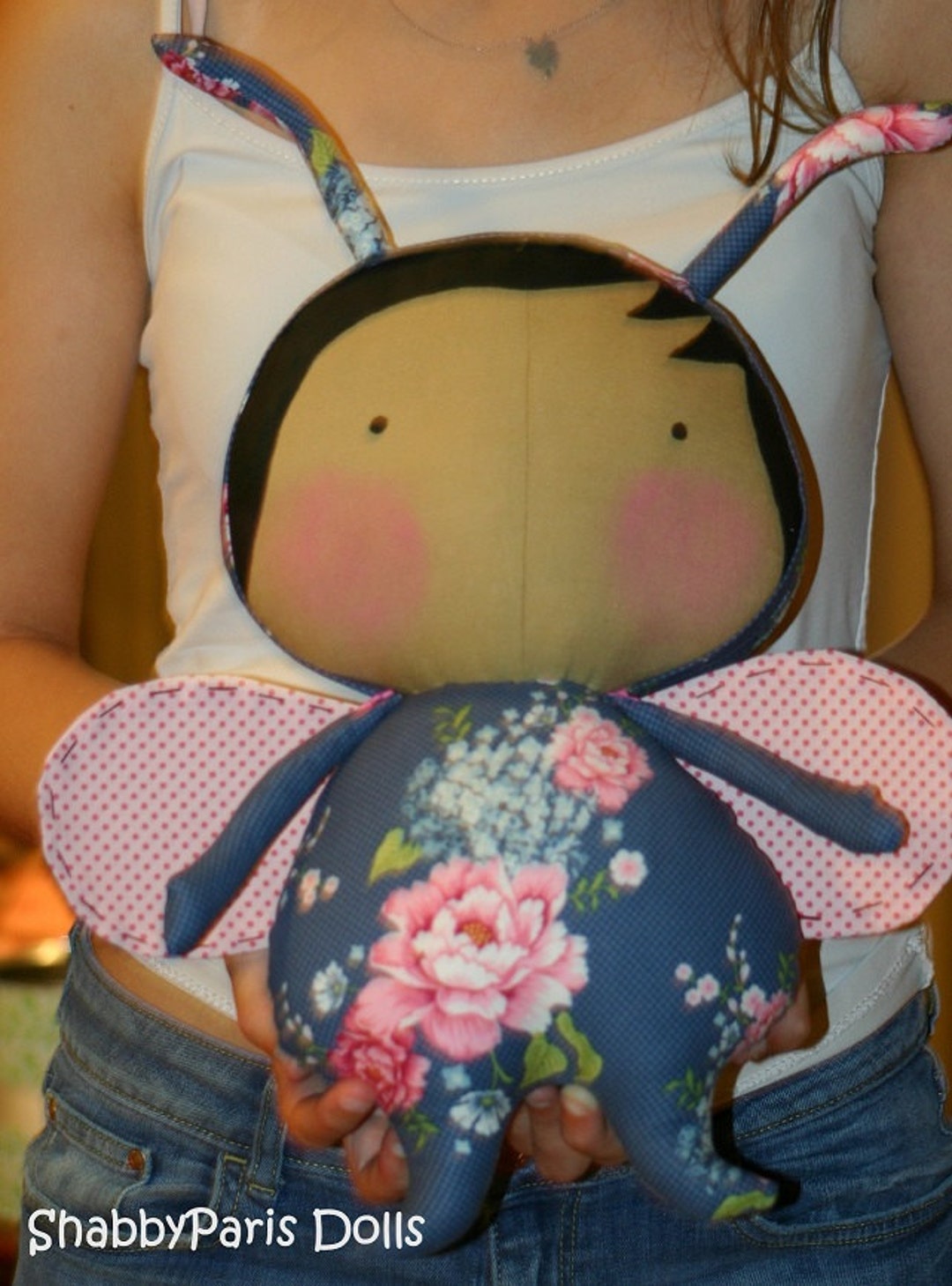 Tilda Bug Sweet Heart Style 31 Cm - Etsy