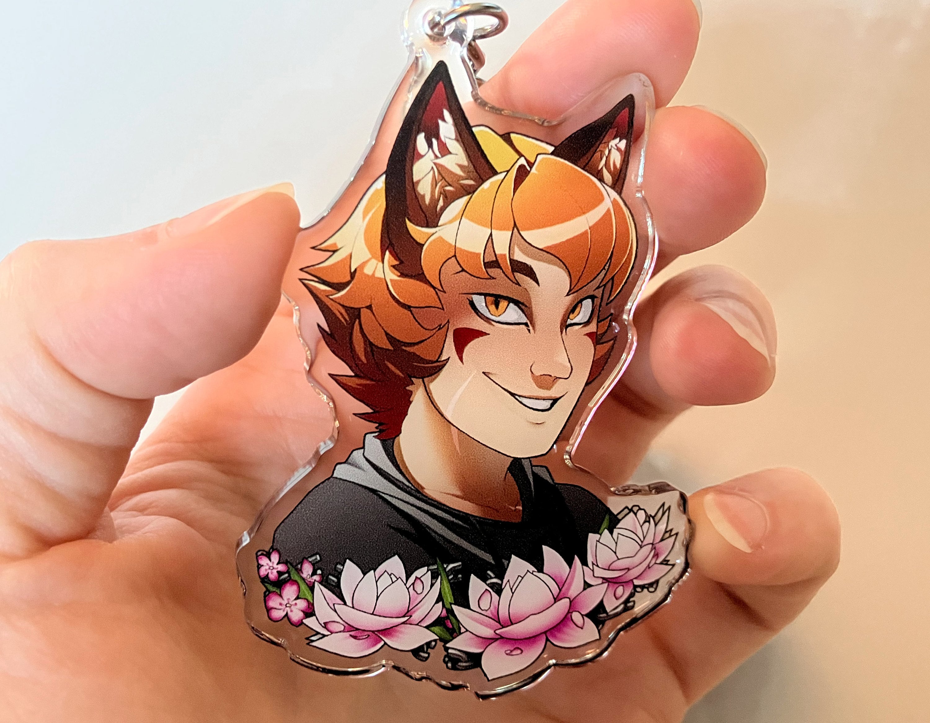 Keychain 3D Blood Splatter BTD Ren - Etsy Canada