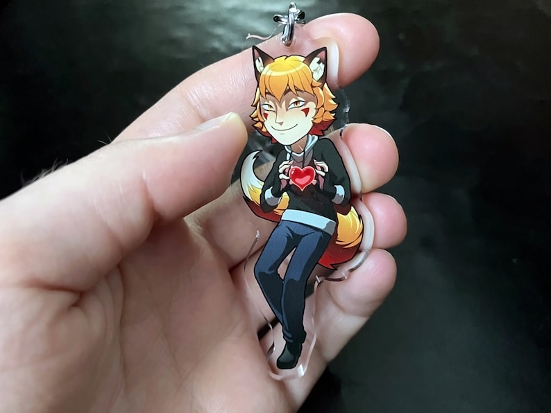 Keychain - BTD - Ren Hana - Etsy