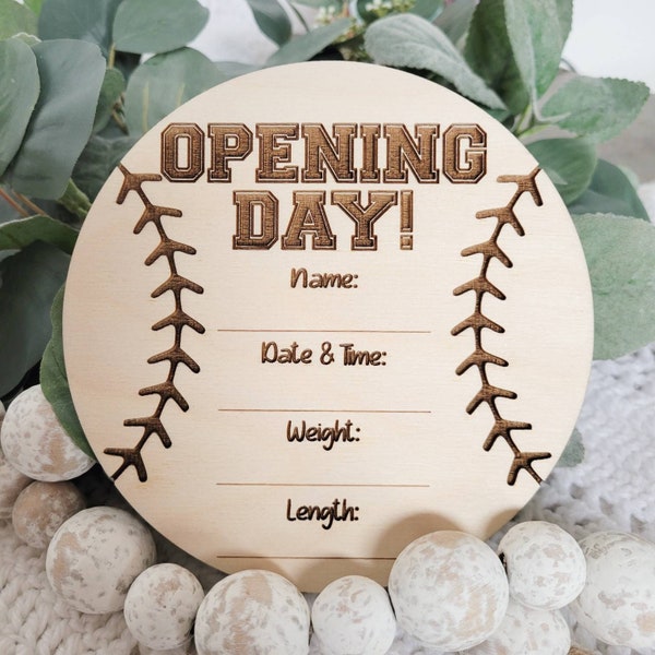 Baseball Family Sign - Etsy
