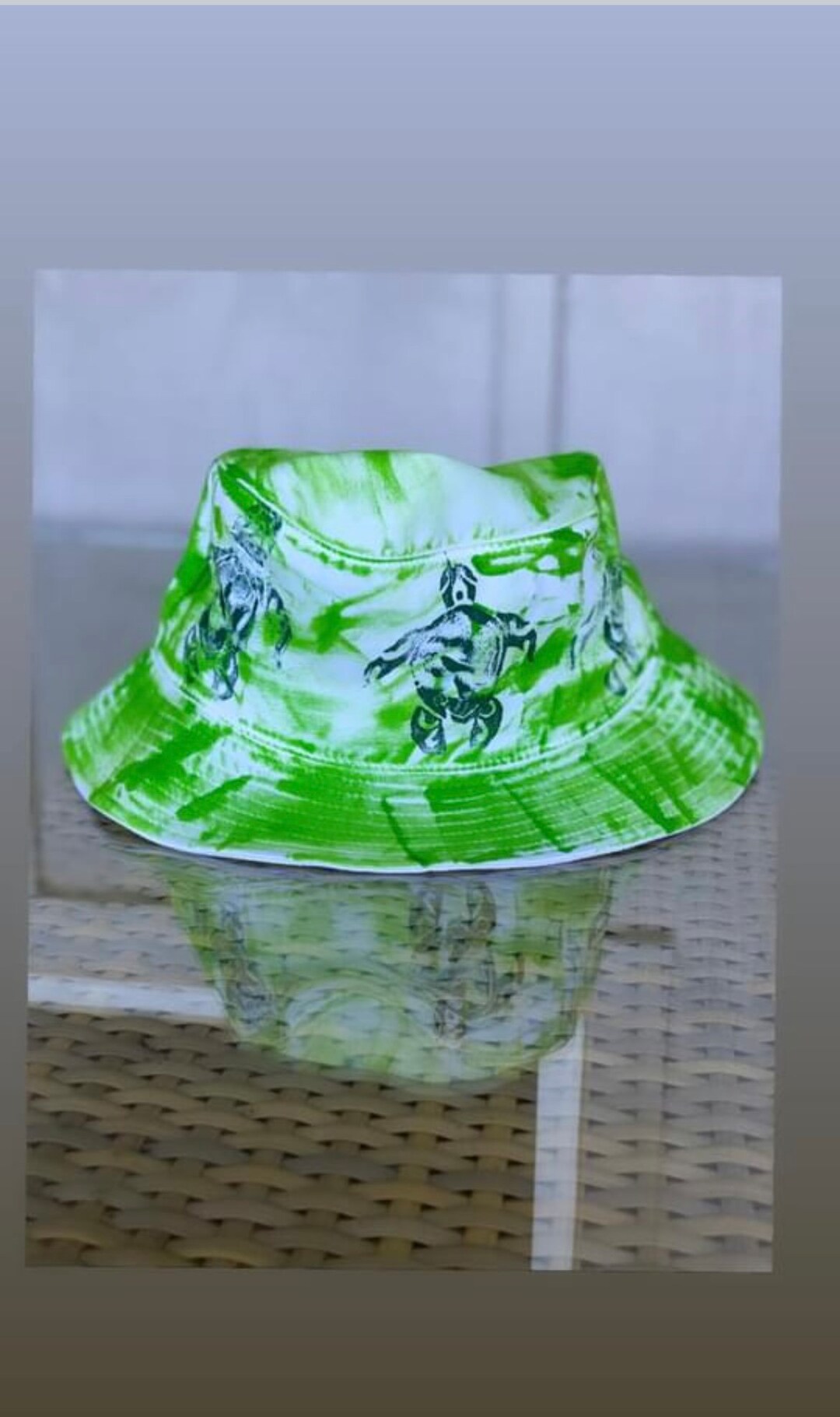 Hand Painted Bucket Hat Adult Bucket Hat Cotton Bucket Hat Hawaii Kauai ...