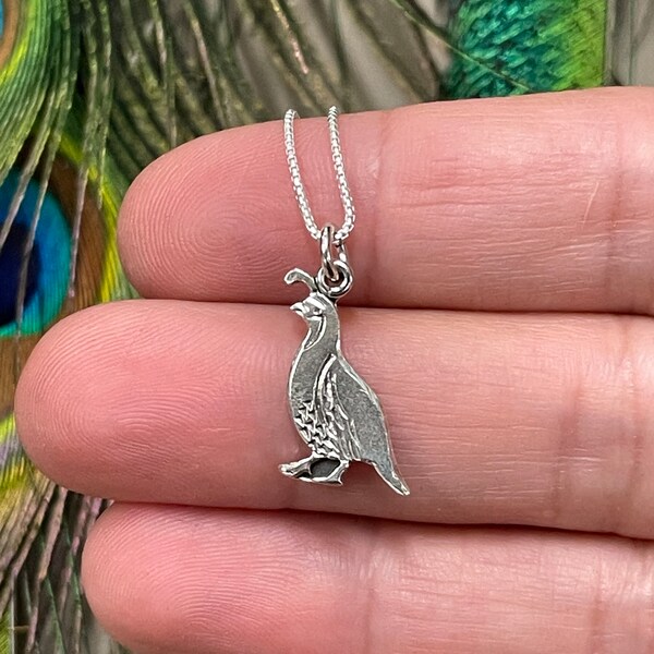 Quail Necklace - Etsy