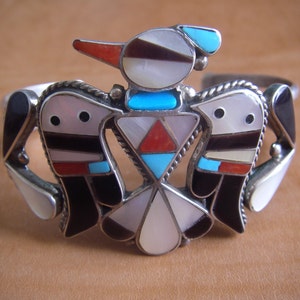 Fine Zuni Inlay Bracelet - Etsy