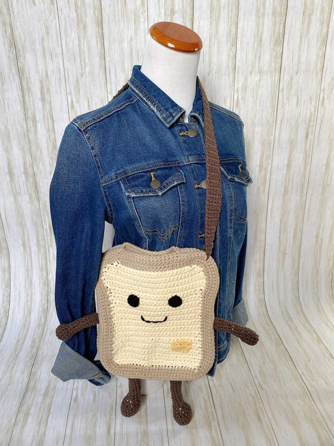 Crochet Bread Purse, Bread Bag, Sling Bag, Bread Cross Body Purse - Etsy