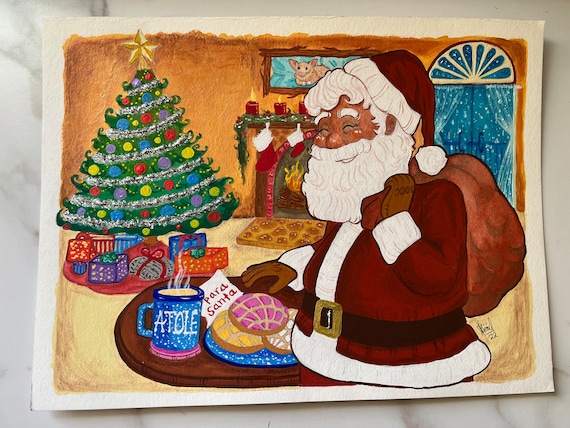 Hispanic Santa Claus