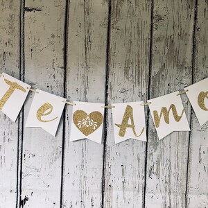 TE Amo" Banner-te Amo Banner-wedding Banner-engaged Banner-spanish ...