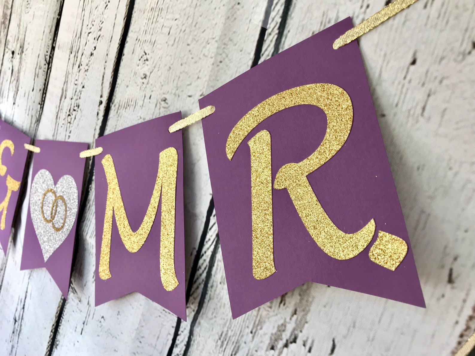 MR & MR " Banner-mr and MR Banner-wedding Banner-wedding Decoration-gay ...