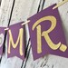 MR & MR Banner-mr and MR Banner-wedding Banner-wedding - Etsy