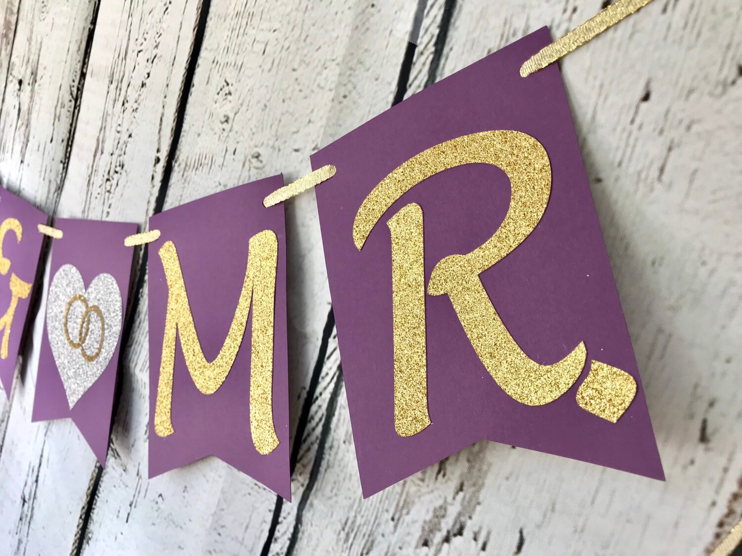 MR & MR Banner-mr and MR Banner-wedding Banner-wedding - Etsy