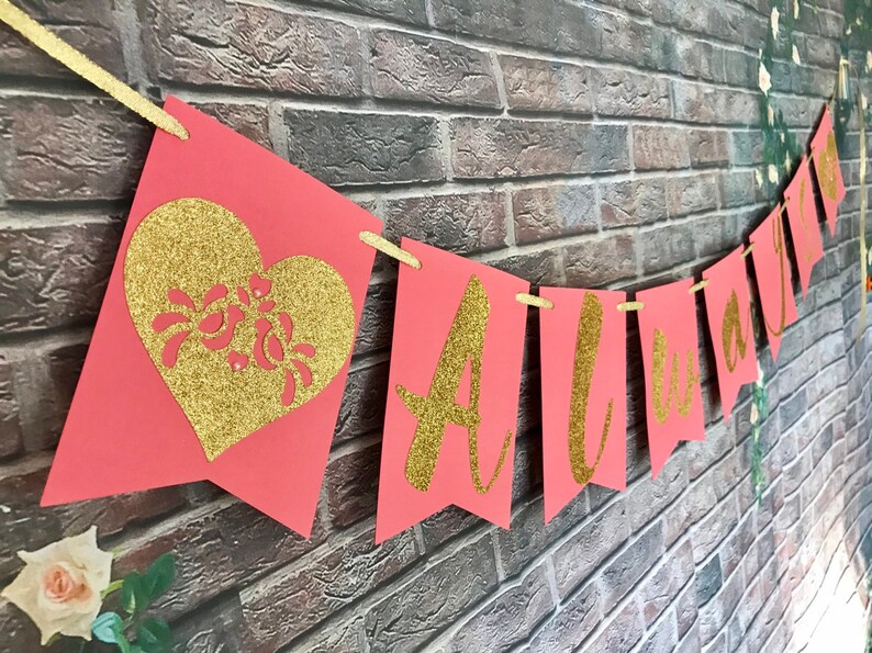 Always"banner-always Garland-always Pennant-wedding Decoration-wedding ...