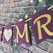 MR & MR Banner-mr and MR Banner-wedding Banner-wedding - Etsy