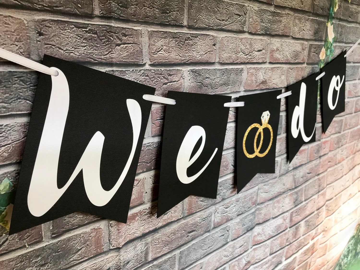 WE Do Banner Wedding Banner-we Do Banner-we Do - Etsy