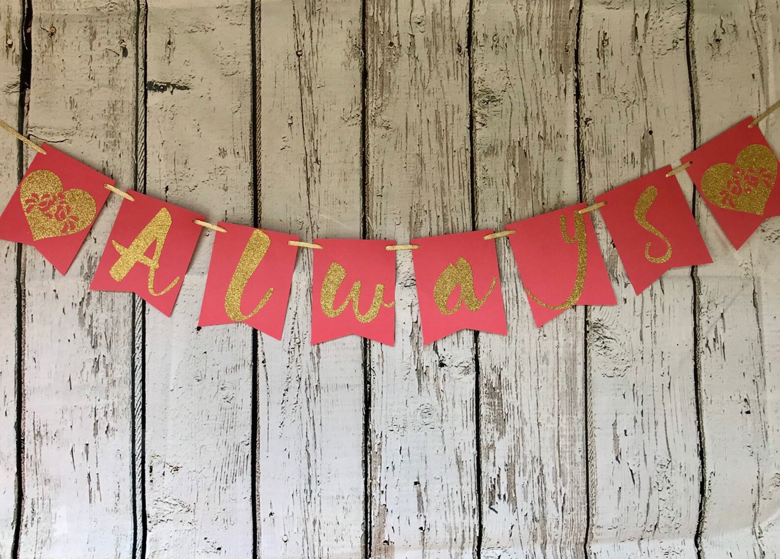Always"banner-always Garland-always Pennant-wedding Decoration-wedding ...