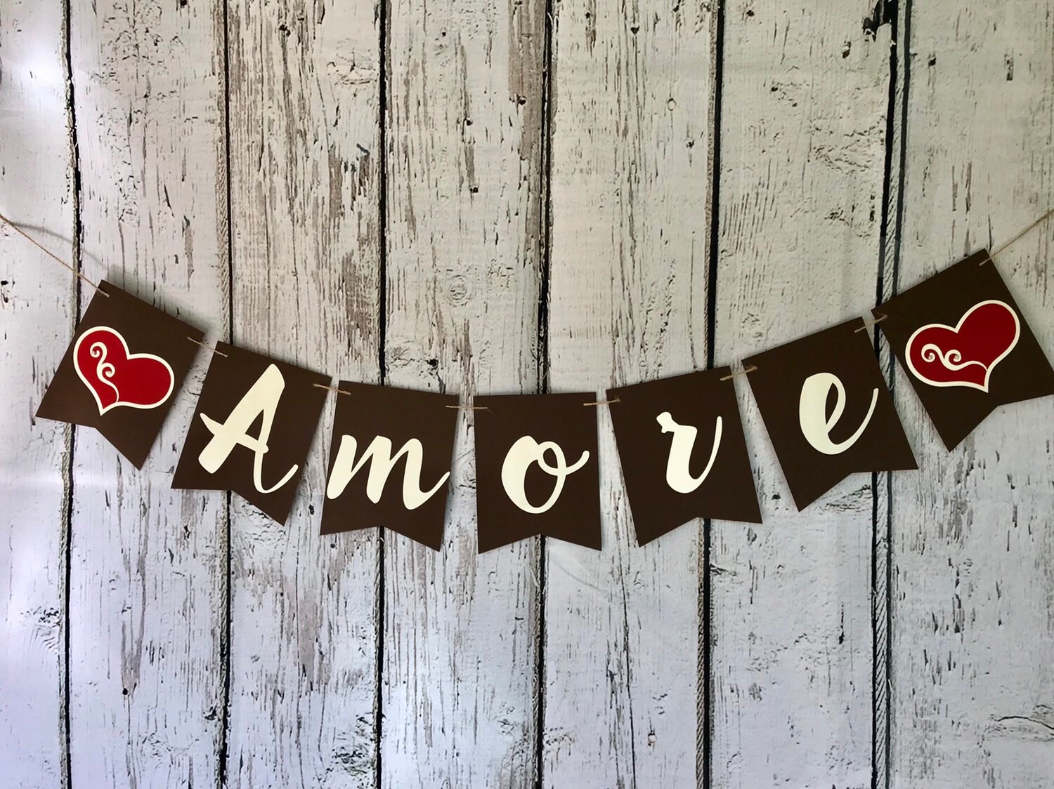 Amore Banner-wedding Banner-wedding Garland-wedding - Etsy