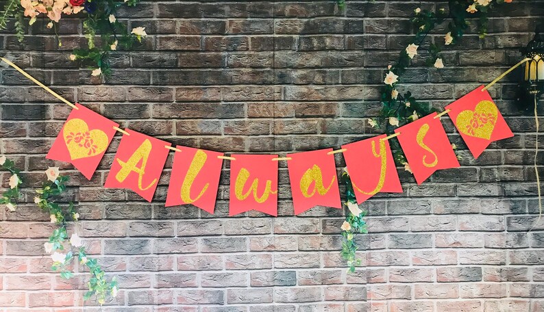 Always"banner-always Garland-always Pennant-wedding Decoration-wedding ...