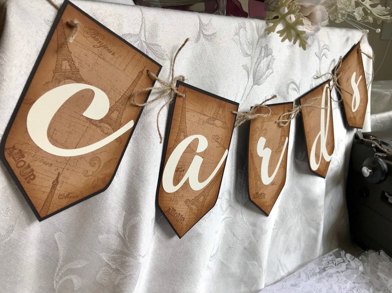 Cards Banner-cards Garland-cards Sign-cards | Etsy