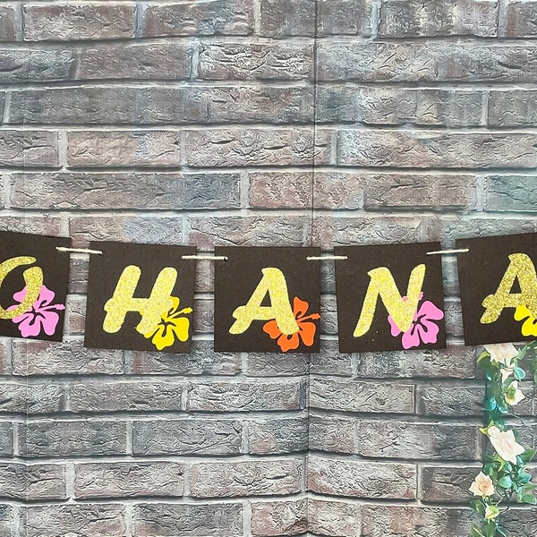 Ohana Banner - Etsy