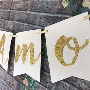 TE Amo" Banner-te Amo Banner-wedding Banner-engaged Banner-spanish ...