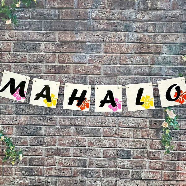 Mahalo Sign - Etsy