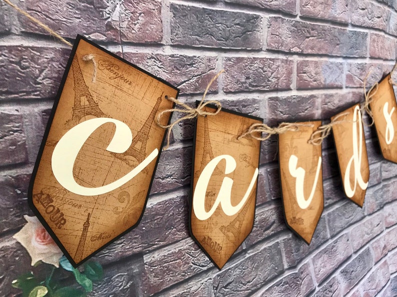 Cards Banner-cards Garland-cards Sign-cards - Etsy