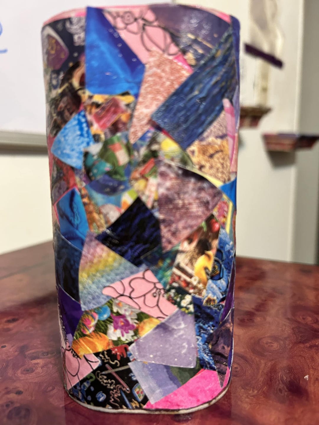 VERBZ Canister Decoupage Pink and Blue Curated Cut Blend Bespoken ...