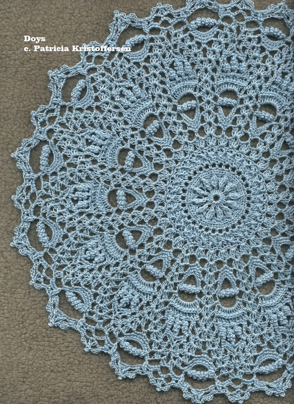 VICTORIAN SPIRAL DOILIES Ebook Crochet Doily Pdf | Etsy