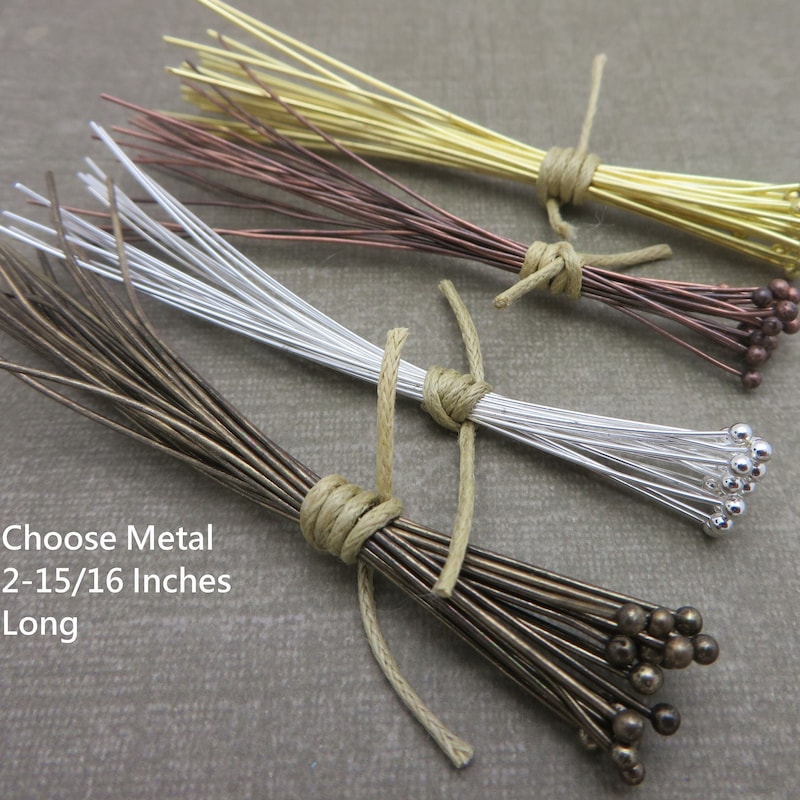 Ball Head Pins - Etsy