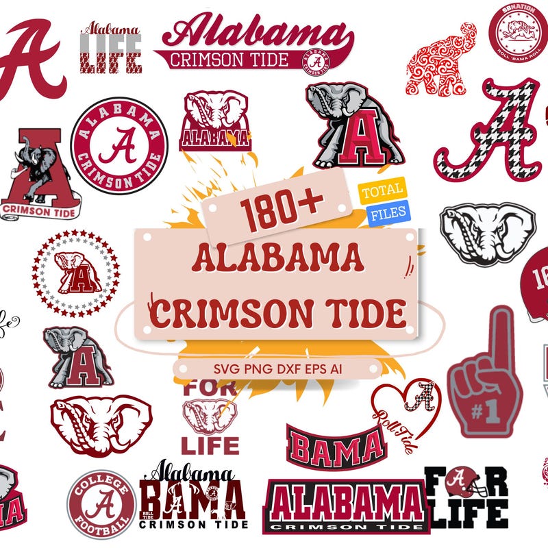 Alabama Logo Embroidery - Etsy