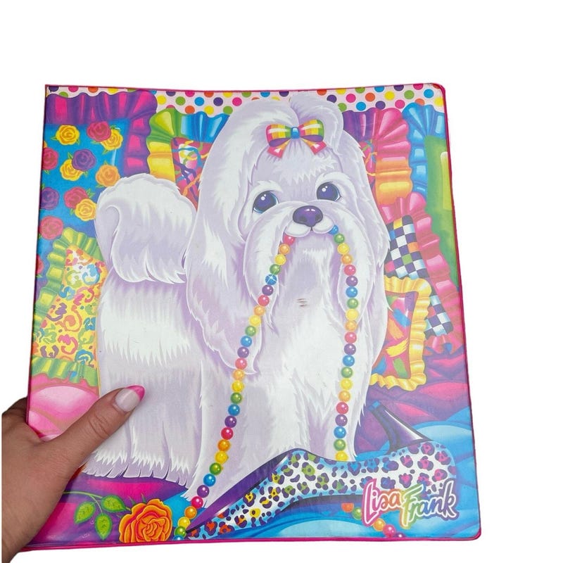 Lisa Frank Trapper Keeper - Etsy