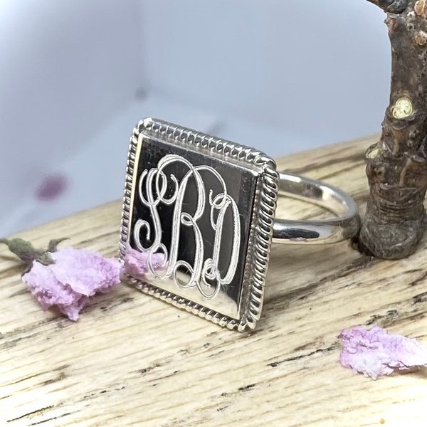 Large Monogram - Etsy