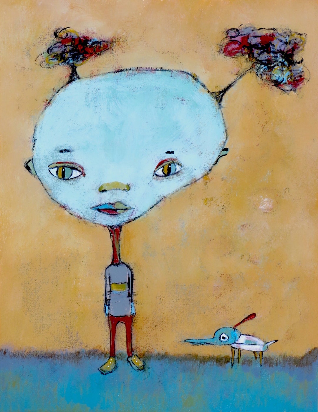 Title: "looking Inward" -- Archival Print, 8.5 X 11” or 17 X 22" - Etsy