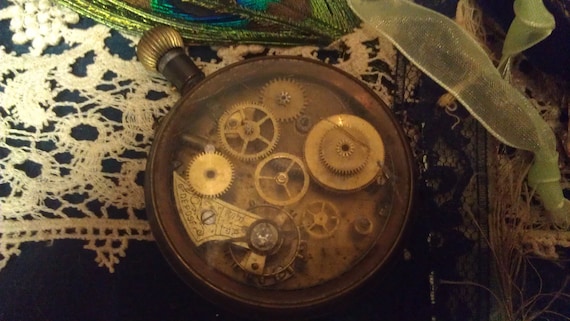 Items similar to Steampunk Stop Watch on Etsy
