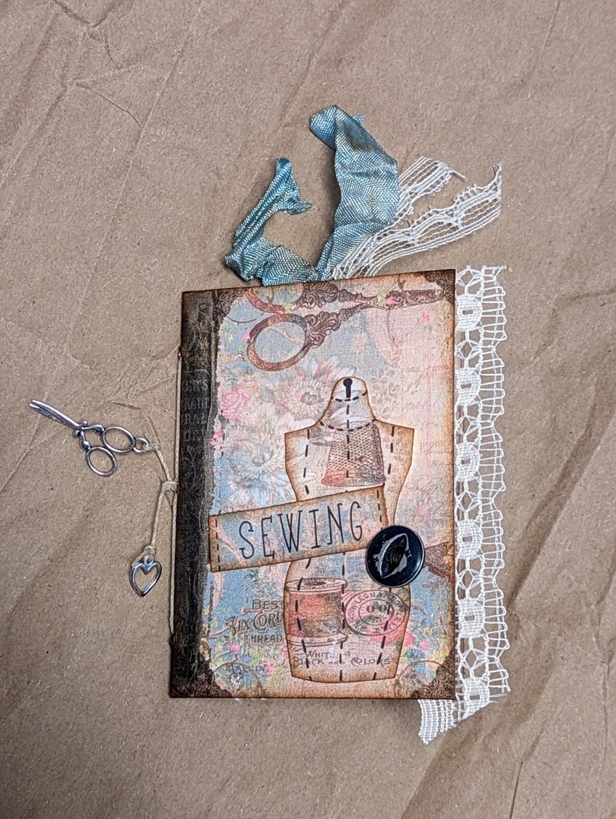 Mini Sewing Junk Journal - Etsy