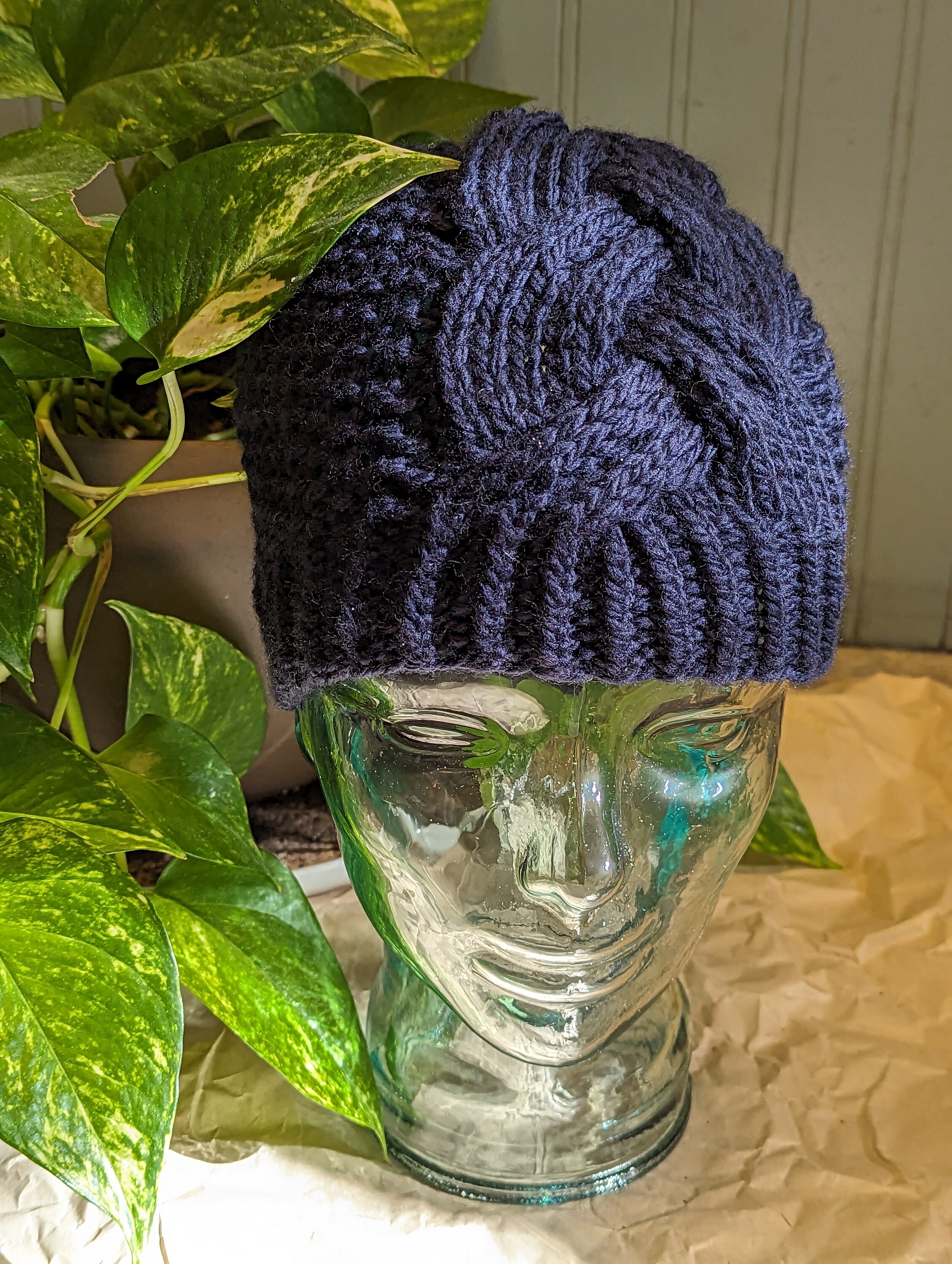 Hand Knitted Cable Hats - Etsy